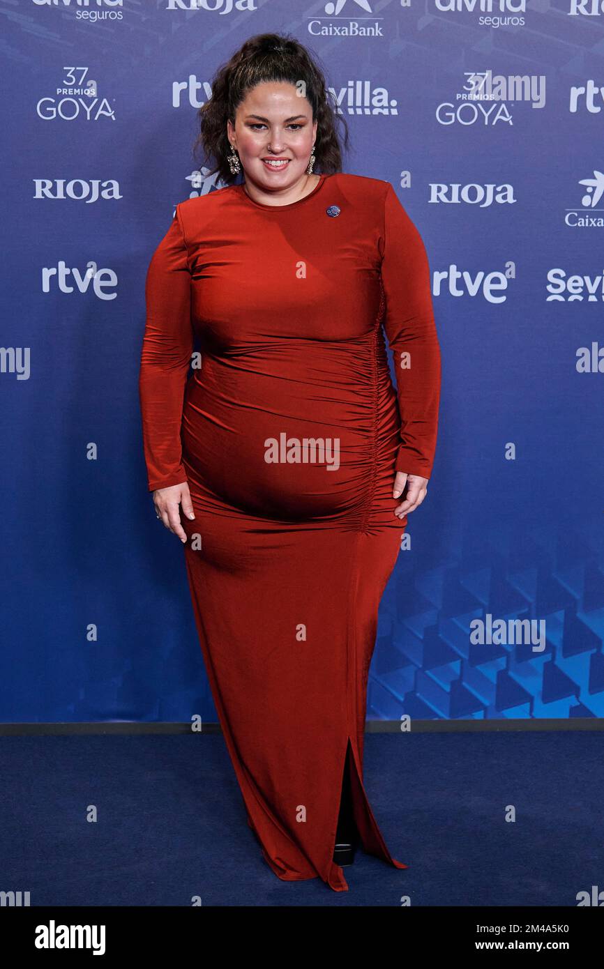 Madrid, Spain. 19th Dec, 2022. Laura Galan attends the Goya Awards ...