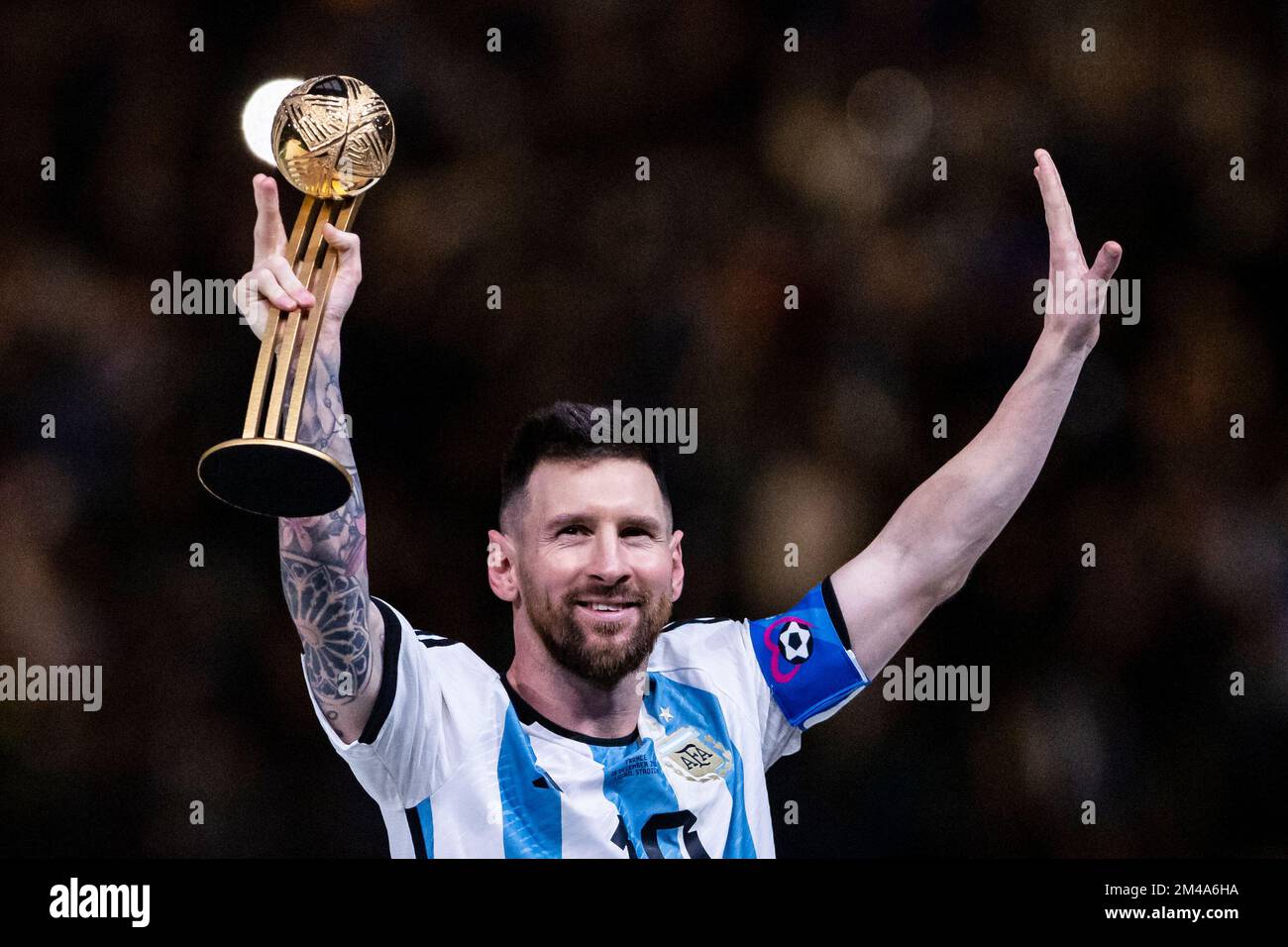 Lusail, Qatar. 18th Dec, 2022. Soccer: World Cup, Argentina - France ...