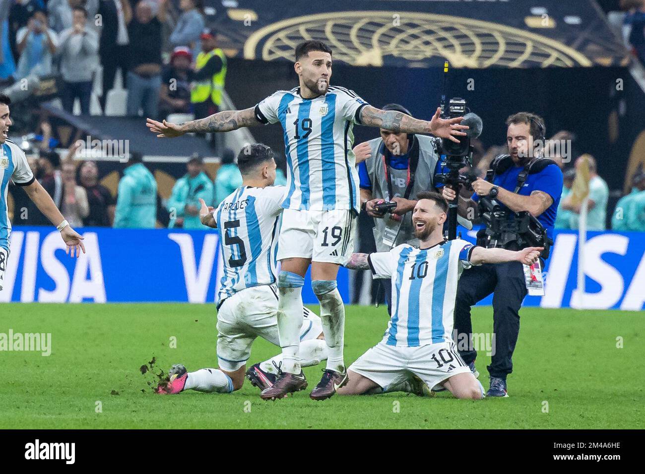 Leandro paredes lionel messi hi-res stock photography and images - Alamy