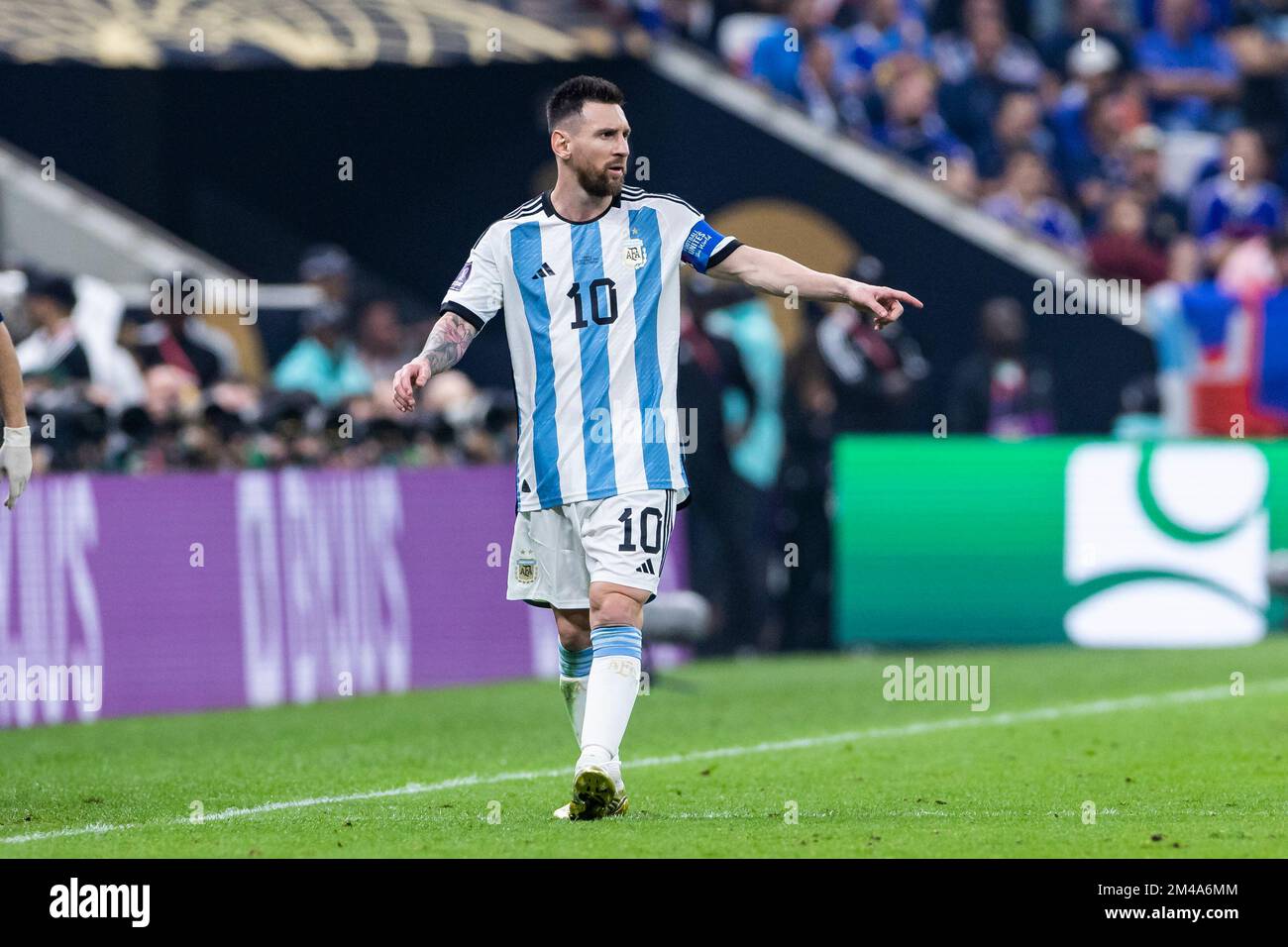 Lusail, Qatar. 18th Dec, 2022. Soccer: World Cup, Argentina - France ...