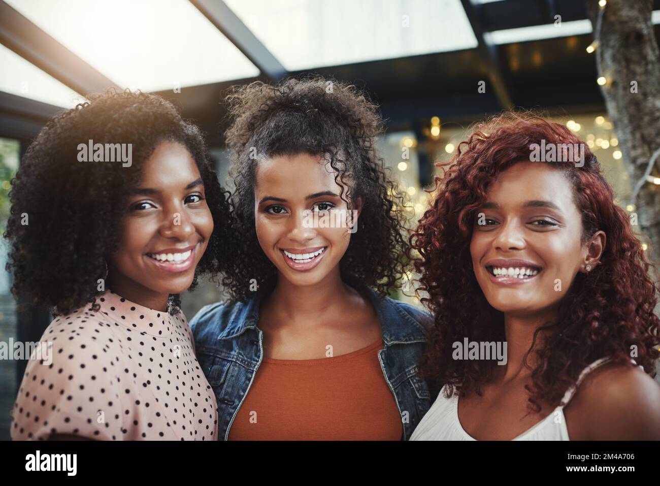 Make time for girls night. girlfriends enjoying a night out Stock Photo ...