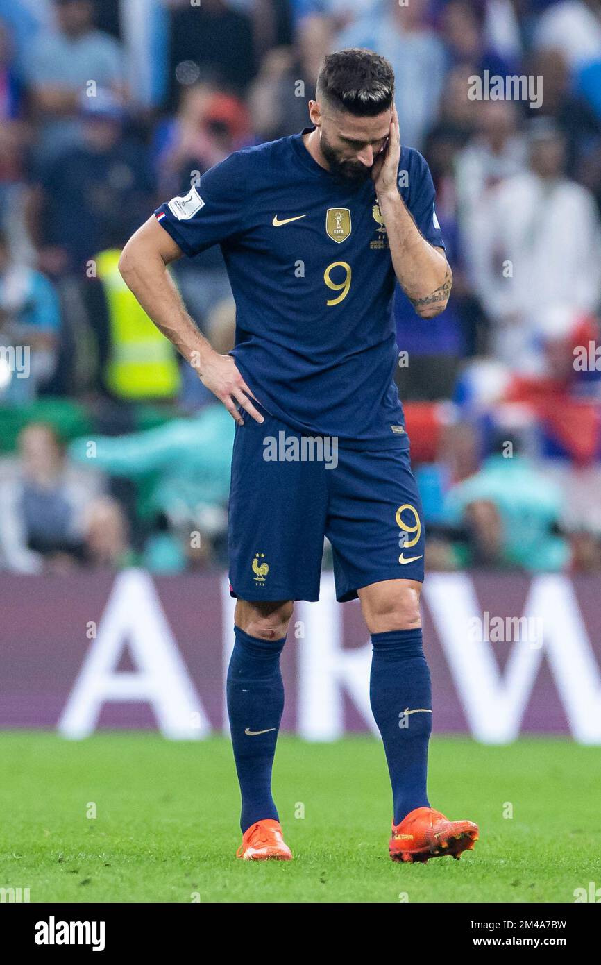 Lusail, Qatar. 18th Dec, 2022. Soccer: World Cup, Argentina - France ...