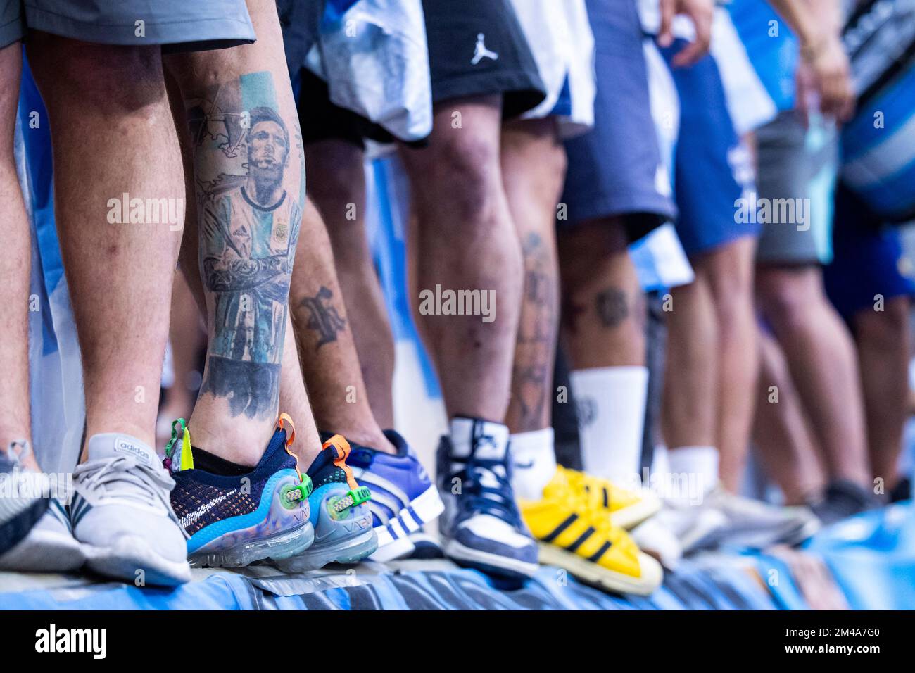 Lusail, Qatar. 18th Dec, 2022. Soccer: World Cup, Argentina - France ...