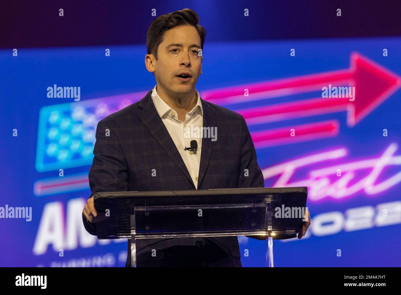 Media personality Michael Knowles describes the liberal agenda as an ...