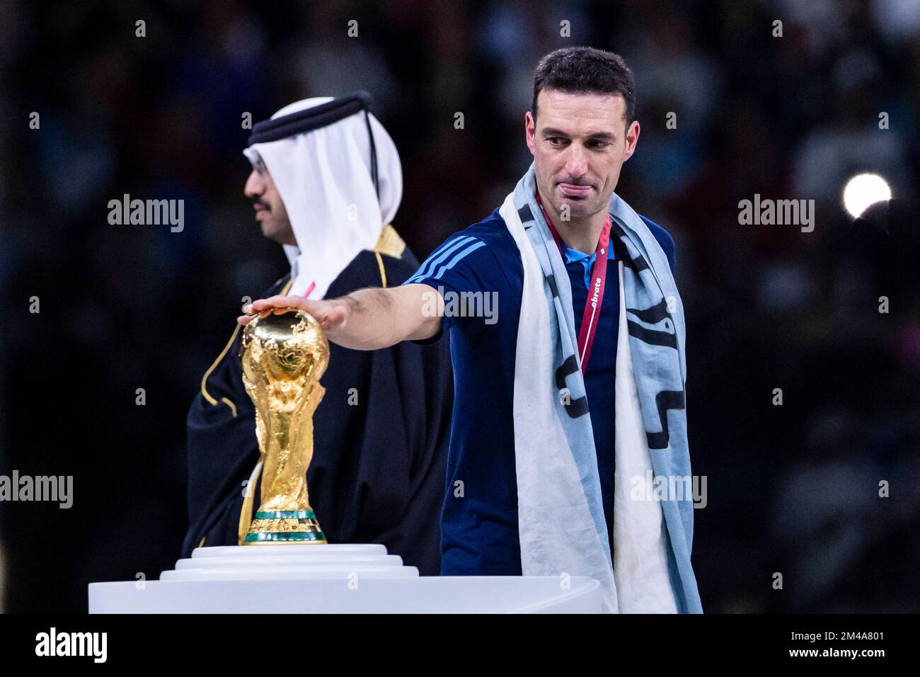 Lusail, Qatar. 18th Dec, 2022. Soccer: World Cup, Argentina - France ...