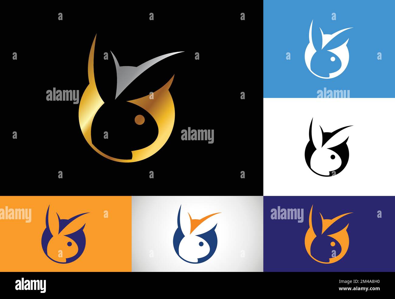 Rabbit Icon Logo Design, Creative Rabbit Logo Design. Animal logo ...