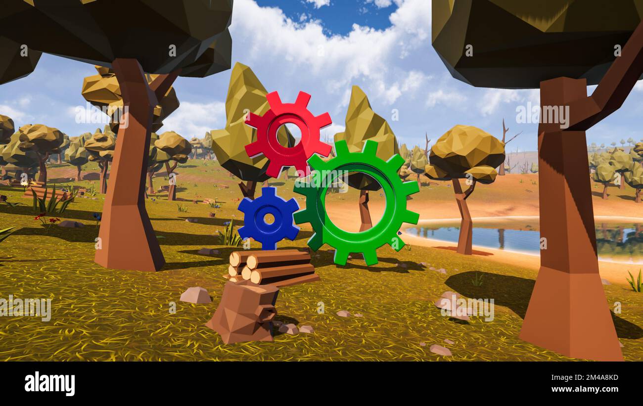 Graphic resources polygon style for sustainable development goals ...