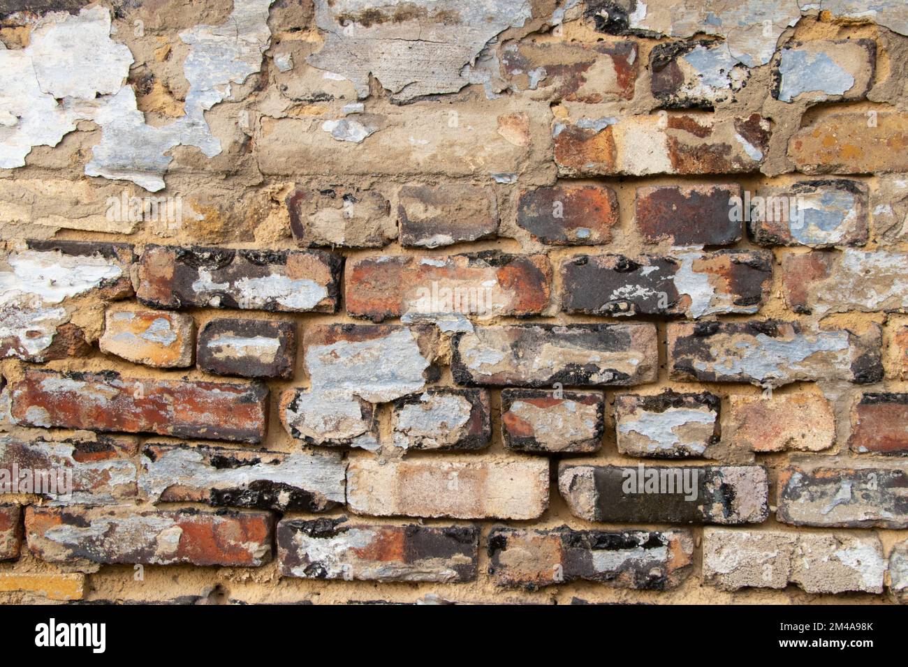 Worn stucco brick wall hi-res stock photography and images - Alamy