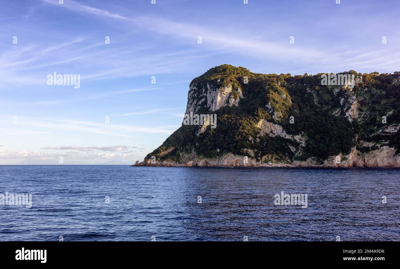 Rocky Mountain Nature Background. Capri Island, Italy Stock Photo - Alamy