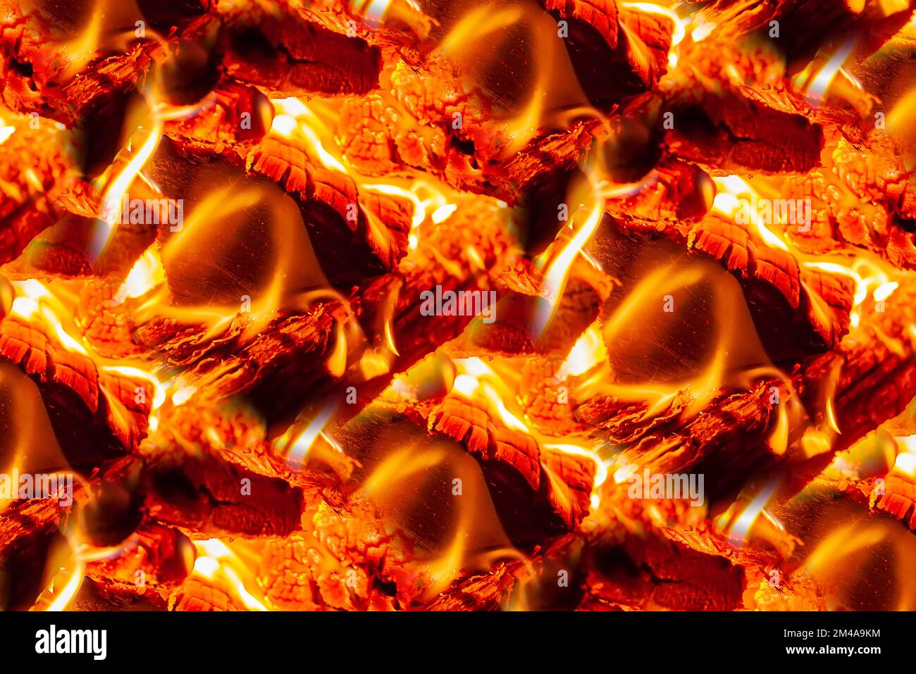 texture of burning wood in the oven Stock Photo - Alamy