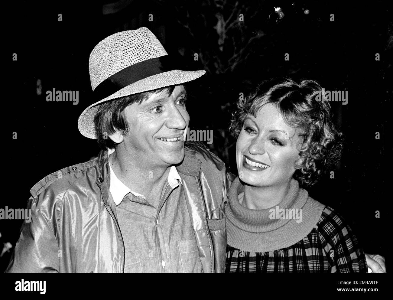Bob Denver & his wife attending a movie premiere, 1984 Credit: Ron ...