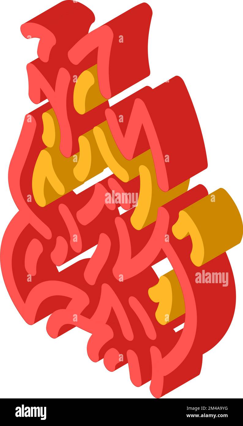 fire hot isometric icon vector illustration Stock Vector Image & Art ...