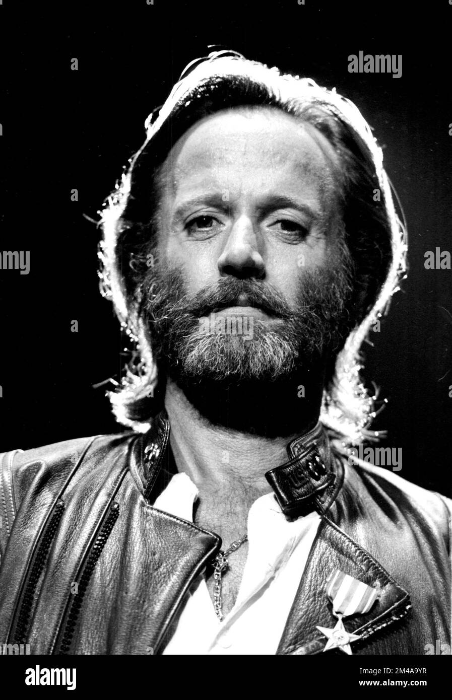 Peter Fonda photographed in Hollywood Ca in 1986 Credit: Ron Wolfson ...