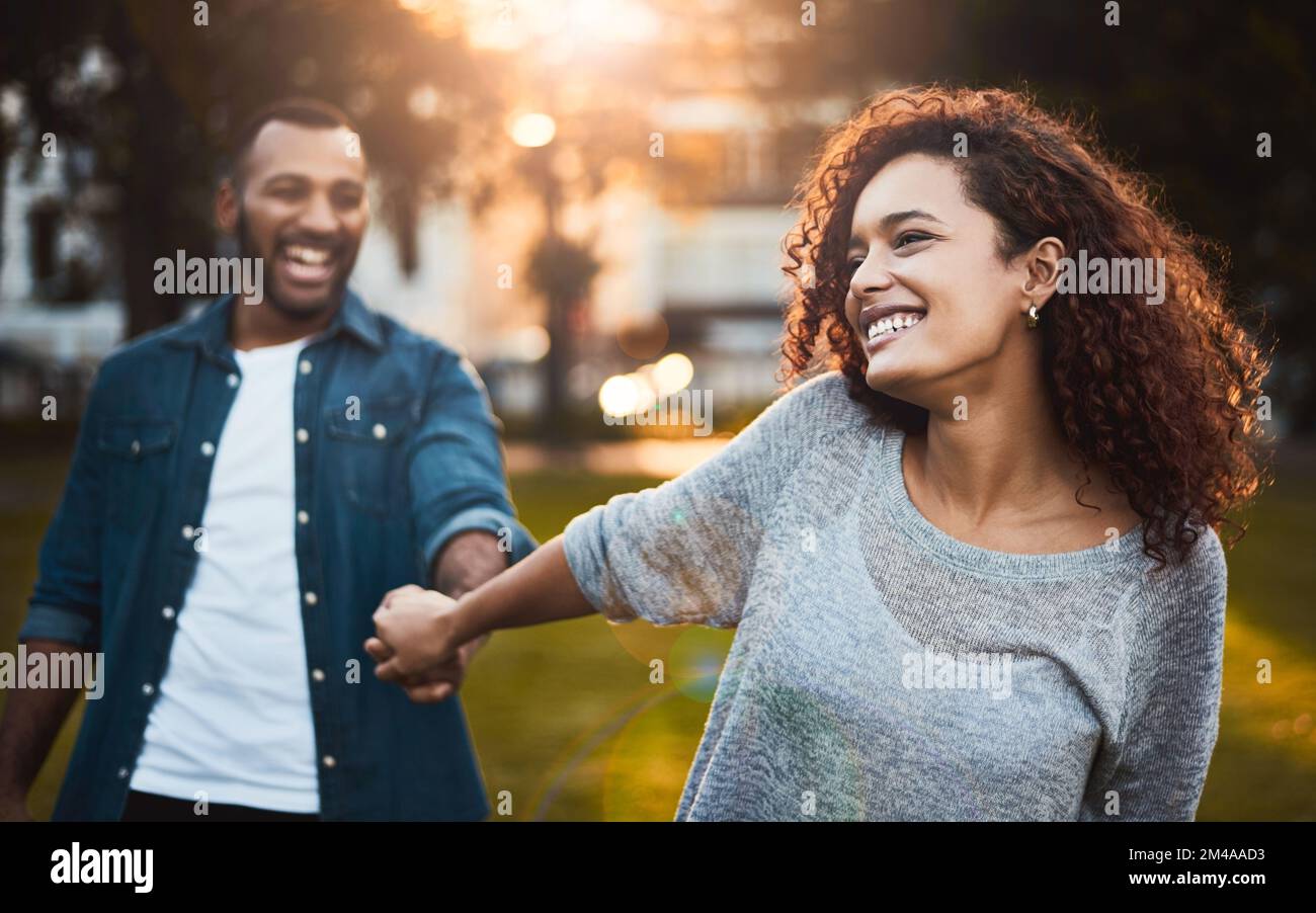 Youve made me realize what true love is. an affectionate young couple ...