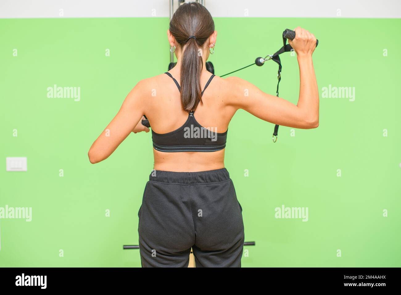 Girl muscles shoulder hi-res stock photography and images - Alamy