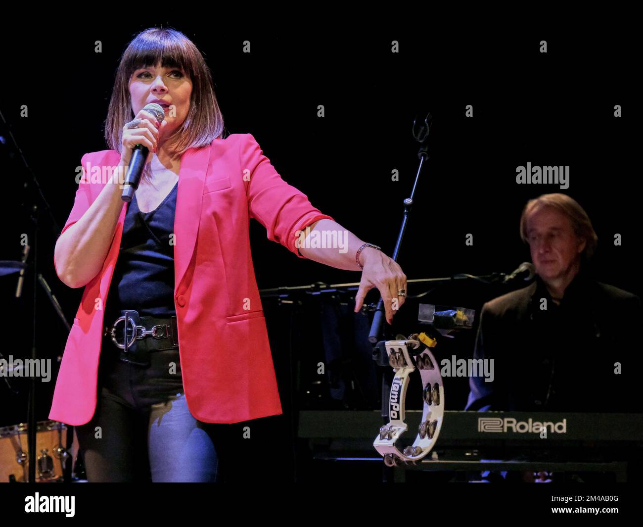 Silvia Mezzanotte e Roberto Pagani during Carlo Marrale e Silvia ...