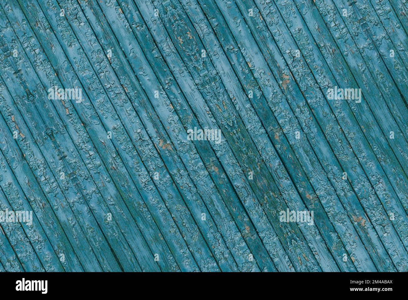 old blue fence wood texture Stock Photo - Alamy