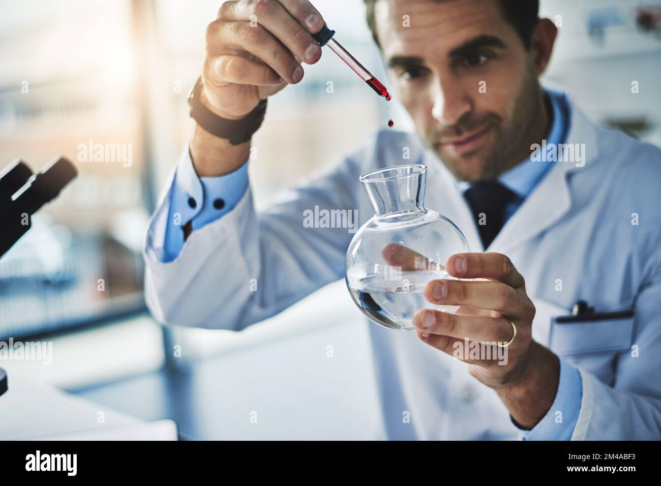 Every claim requires the right evidence. a scientist conducting an ...