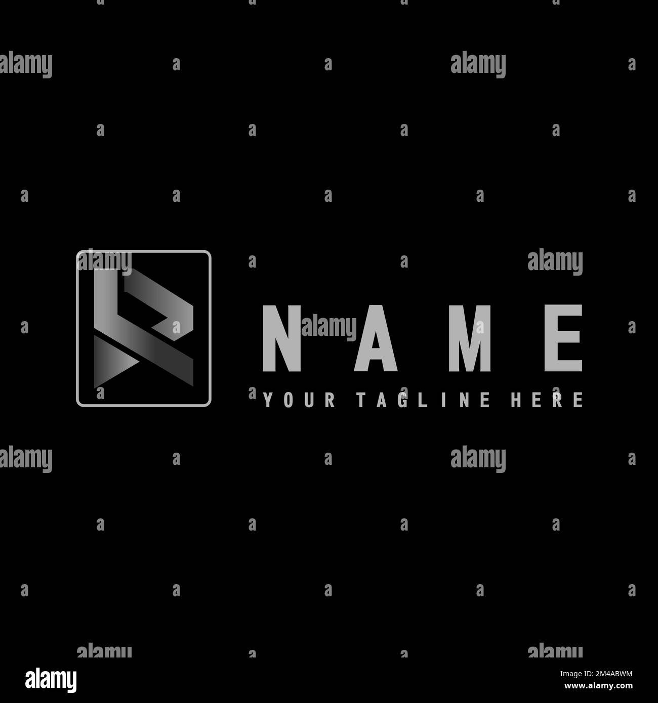 Letter r monogram logo hi-res stock photography and images - Alamy