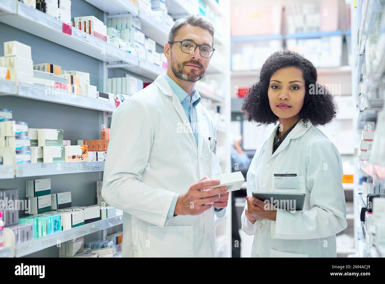 Pharmacy team hi-res stock photography and images - Alamy