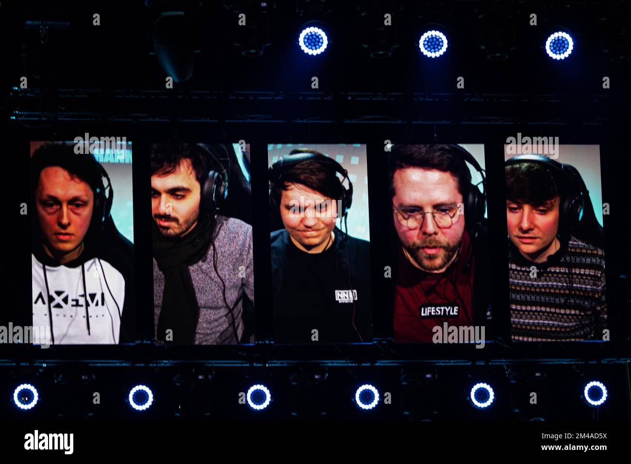 16 December 2022, Lower Saxony, Hanover: Niklot Stüber (player name ...