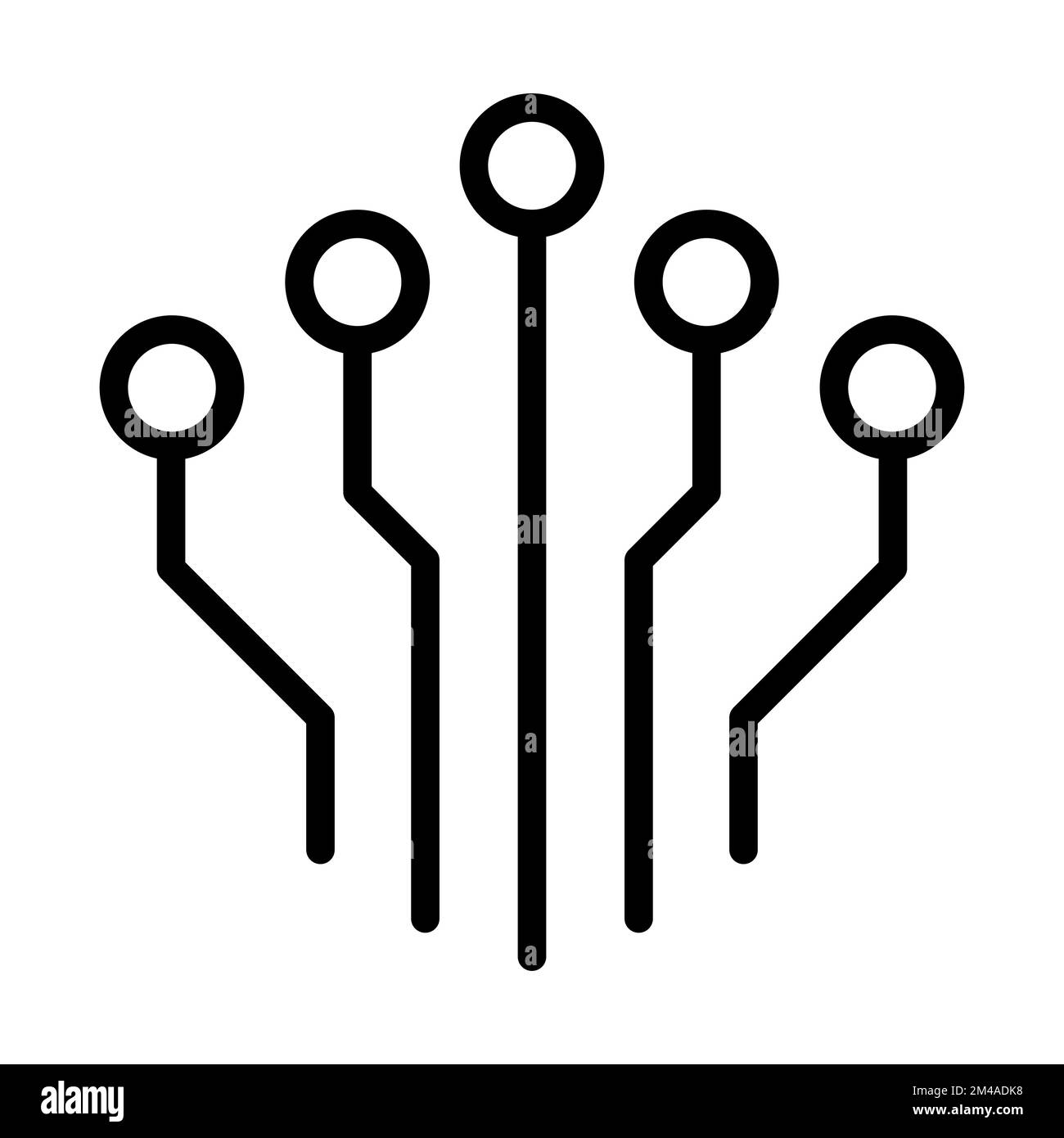Circuit board, technology vector icon. For your web site design, logo ...