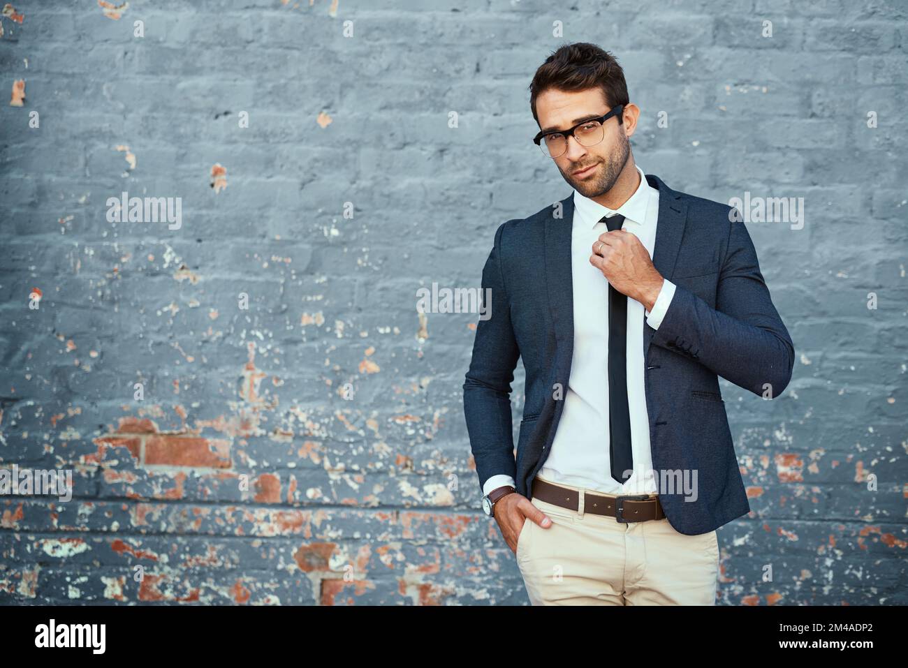 Im ready to do business. Cropped portrait of a handsome young ...
