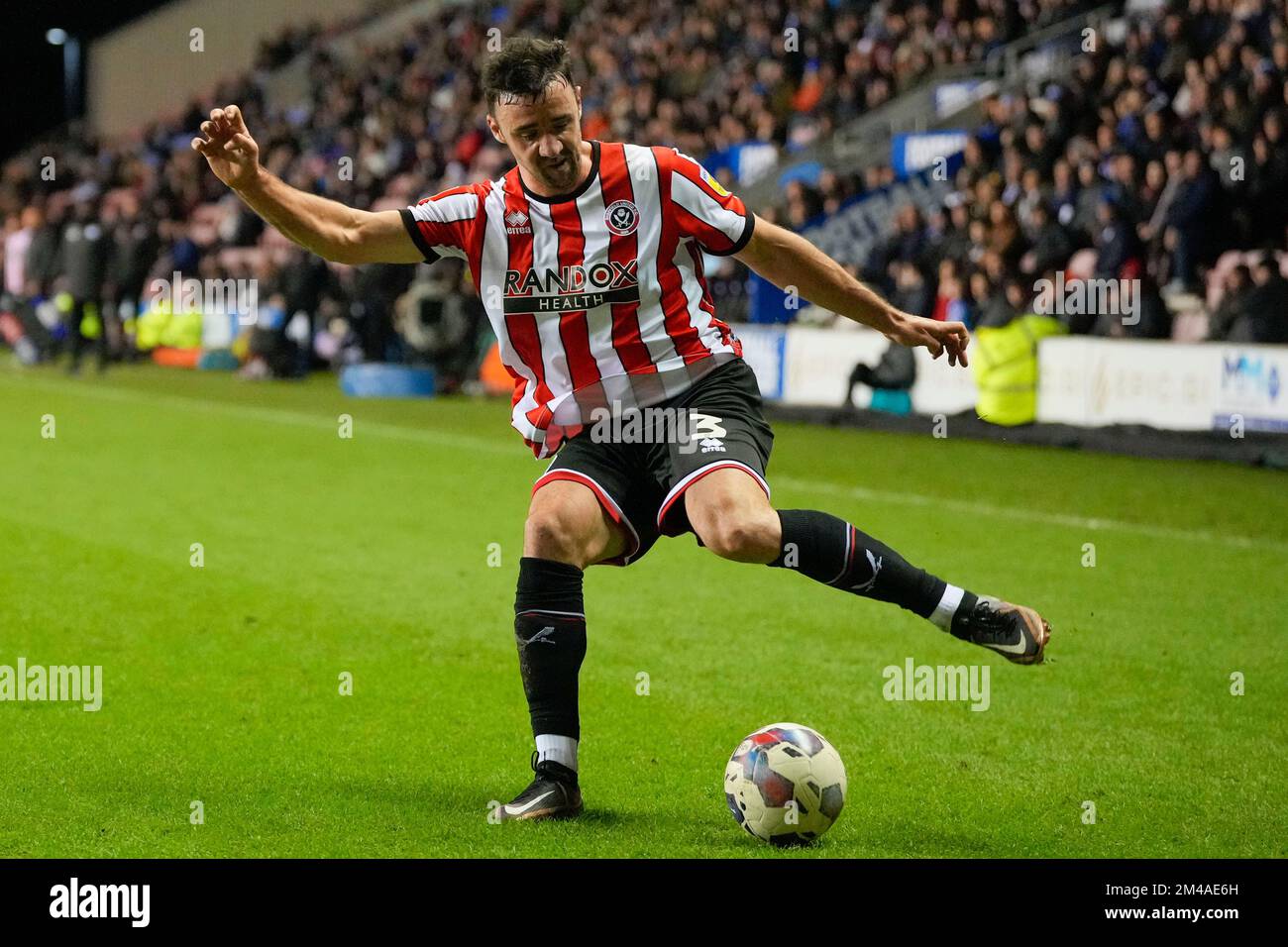 Enda Stevens #3 of Sheffield United during the Sky Bet Championship ...