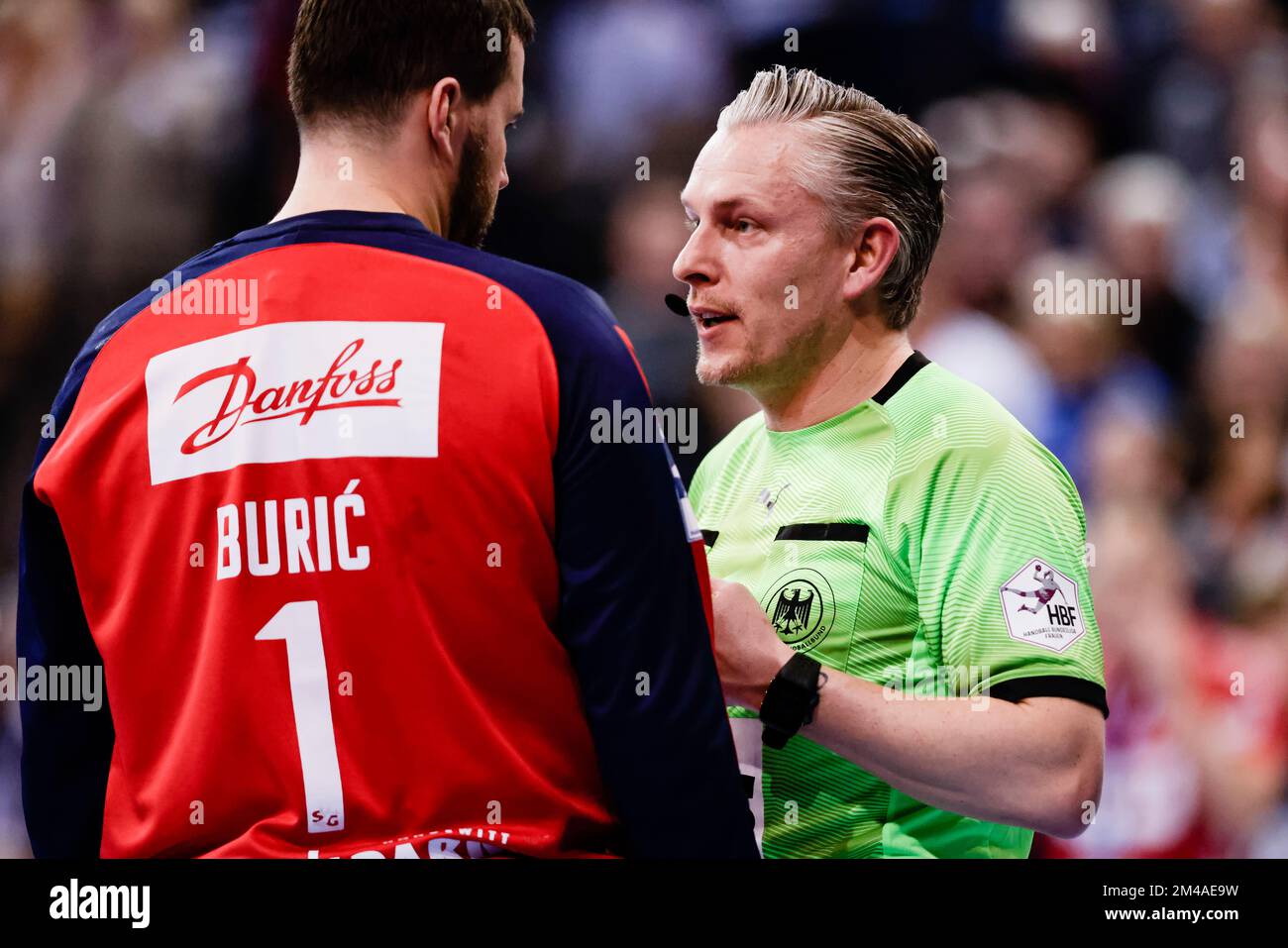 Flensburg, Germany. 18th Dec, 2022. Handball: Bundesliga, SG Flensburg ...