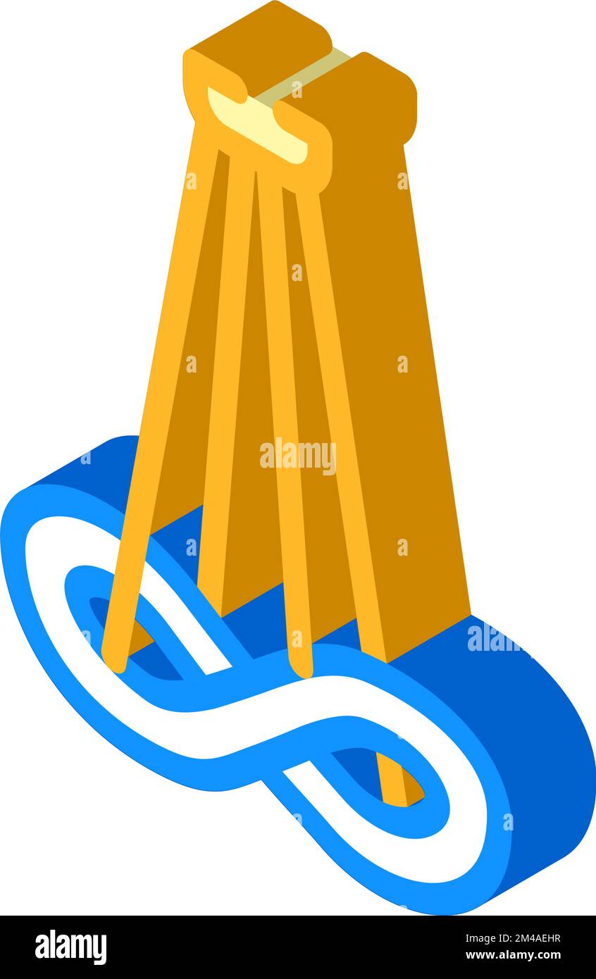 contemporary lamp ceiling isometric icon vector illustration Stock ...