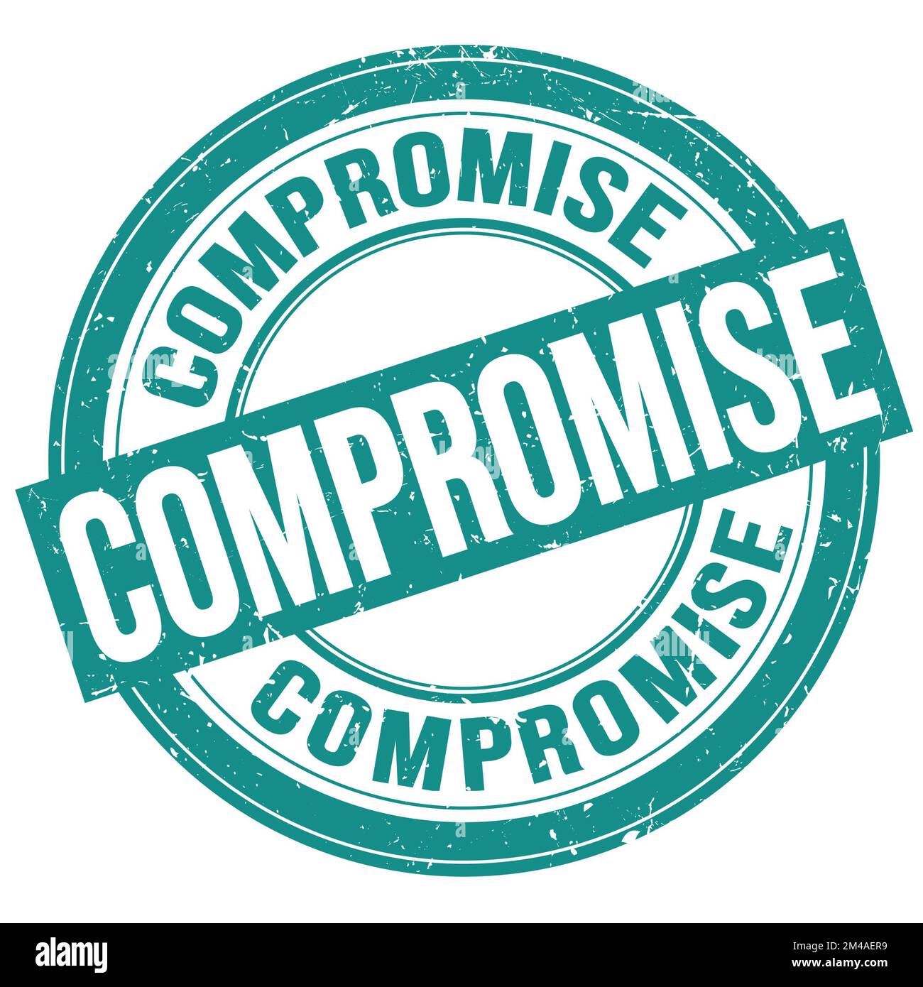 Compromise stamp hi-res stock photography and images - Alamy