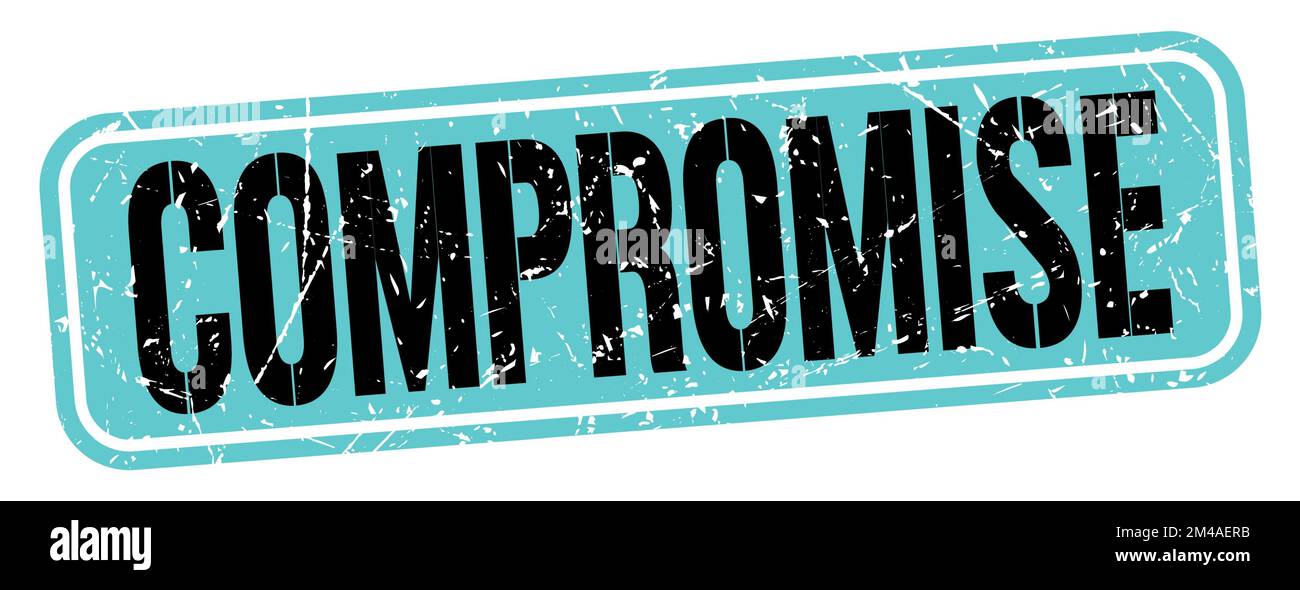 Compromise stamp hi-res stock photography and images - Alamy