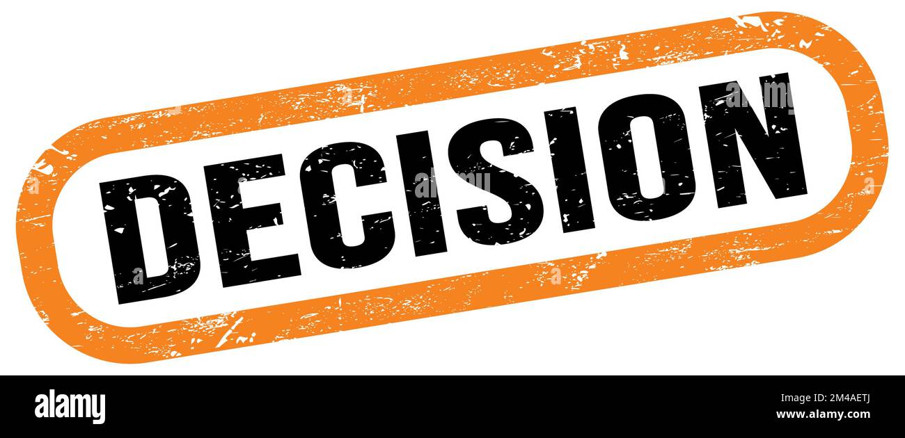 Decision text hi-res stock photography and images - Alamy