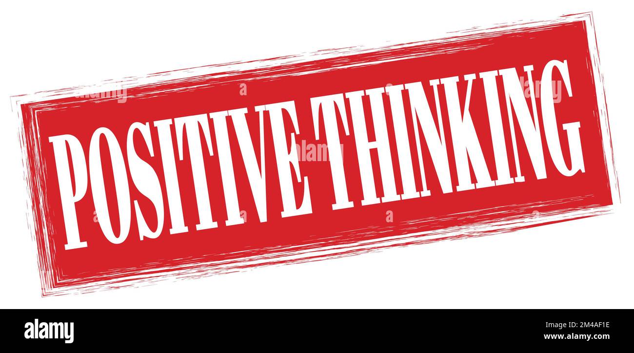 Positive thinking text hi-res stock photography and images - Alamy