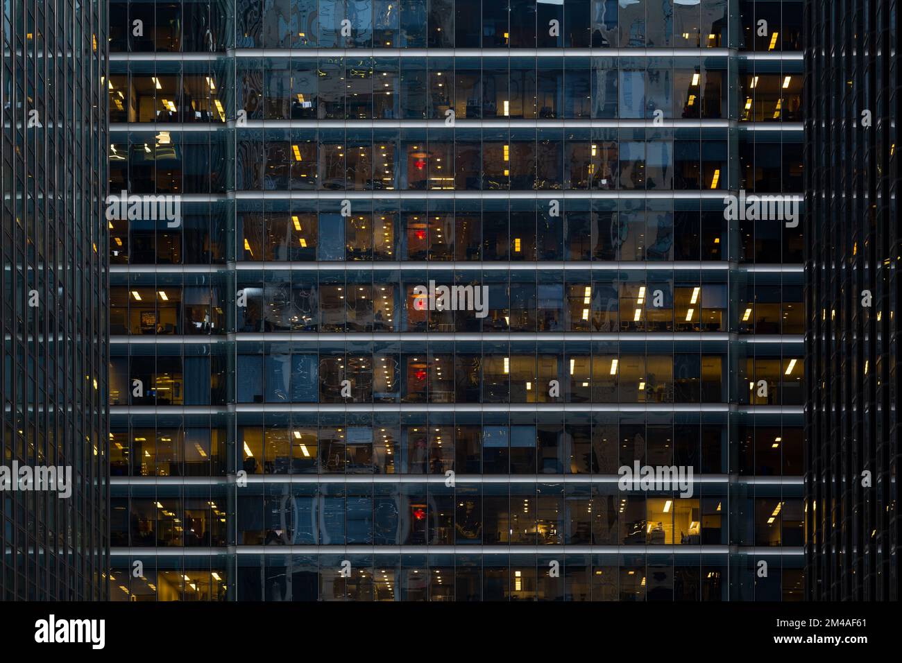 Glass facade of an office buuilding in downtown Chicago Stock Photo - Alamy