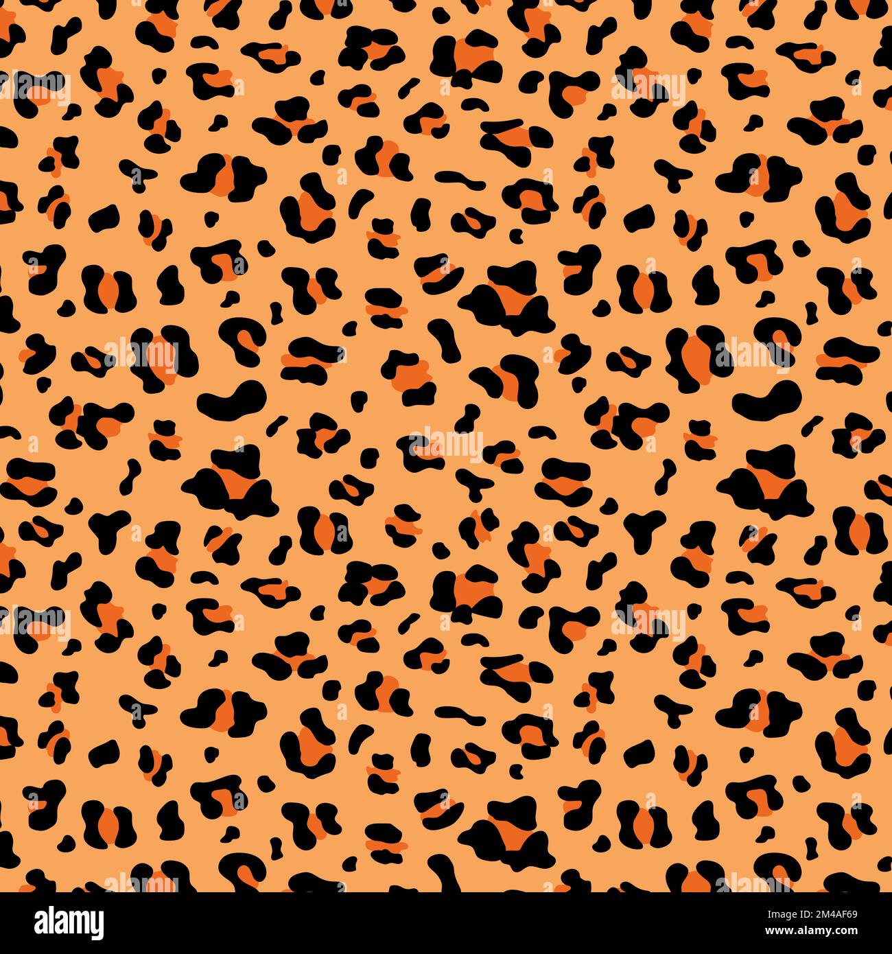 A vector of a seamless leopard pattern perfect for backgrounds and ...