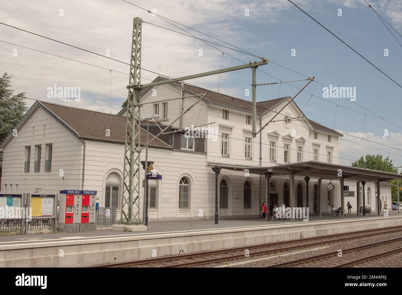 eschweiler june 2022: Eschweiler Hauptbahnhof is the largest of the ...