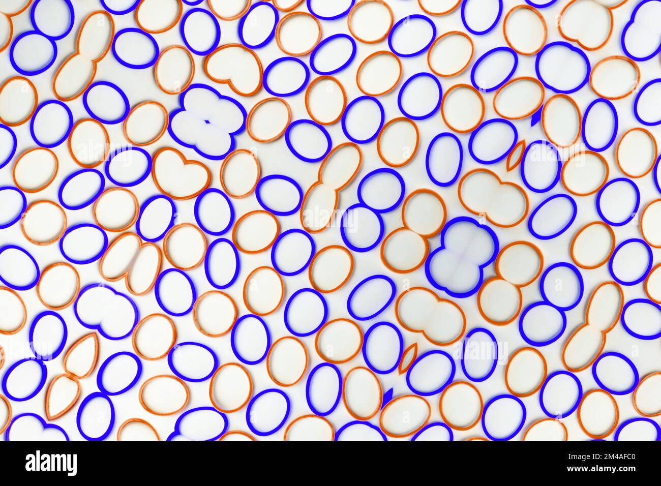 texture multi color rubber band Stock Photo - Alamy