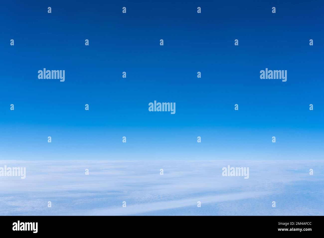 Bright blue sky gradient background. Background of a pink white ...