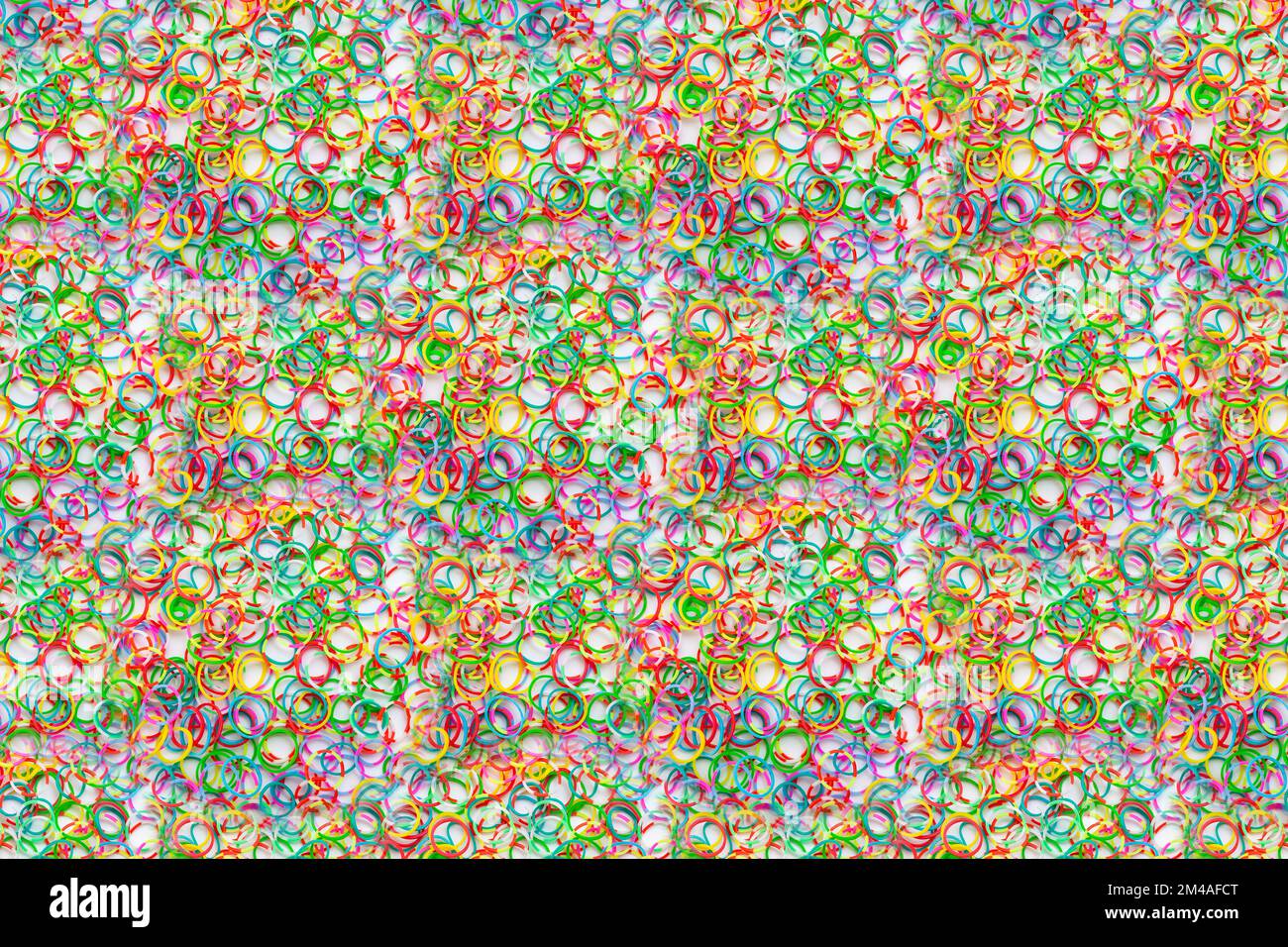 texture multi color rubber band Stock Photo - Alamy