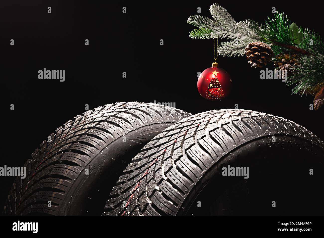 Tire Christmas Tree
