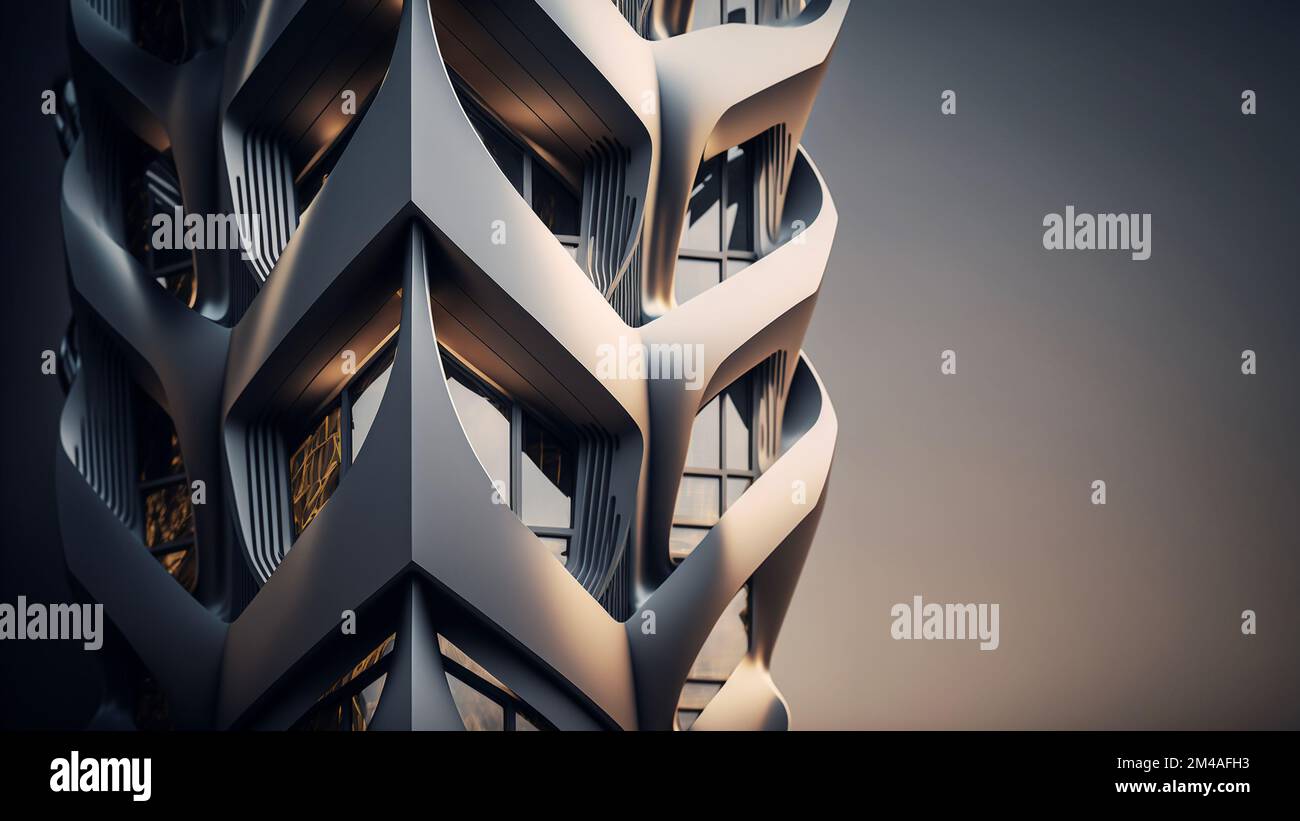 Abstract Modern Architecture Detail, close up Stock Photo - Alamy