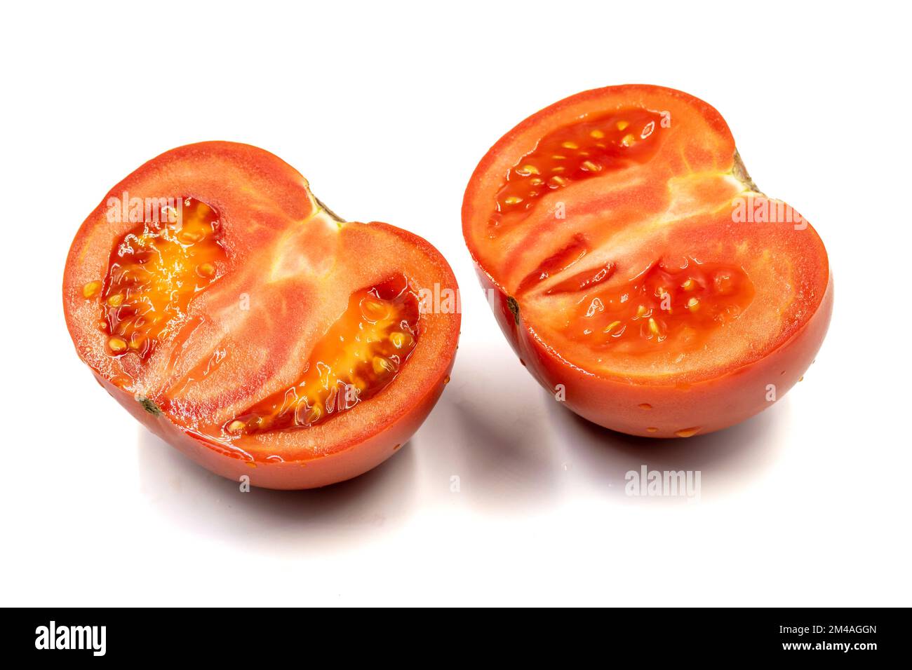 Tomato isolated on white background. Fresh organic vegetables. Cut ...