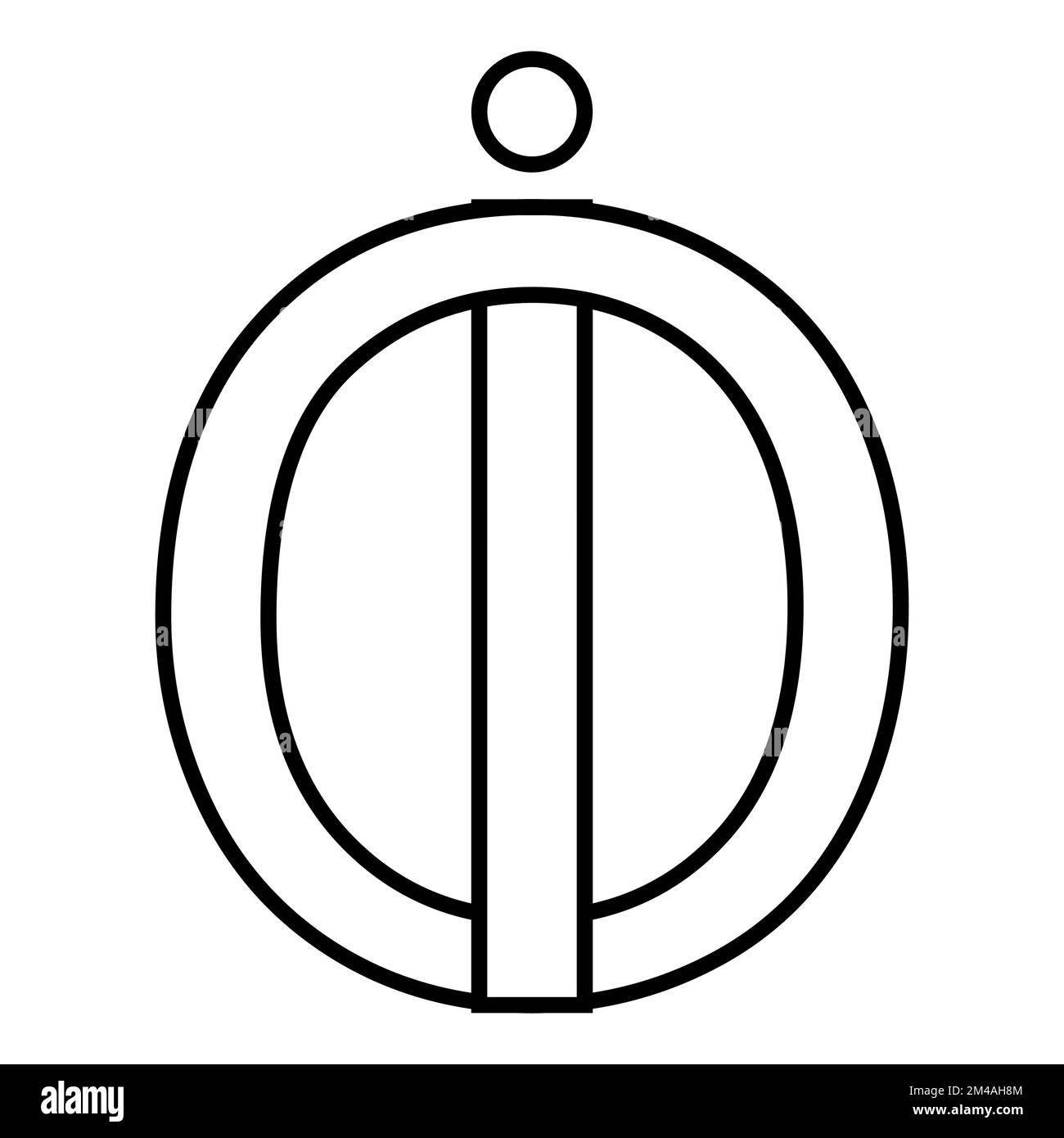 O i letter Black and White Stock Photos & Images - Alamy