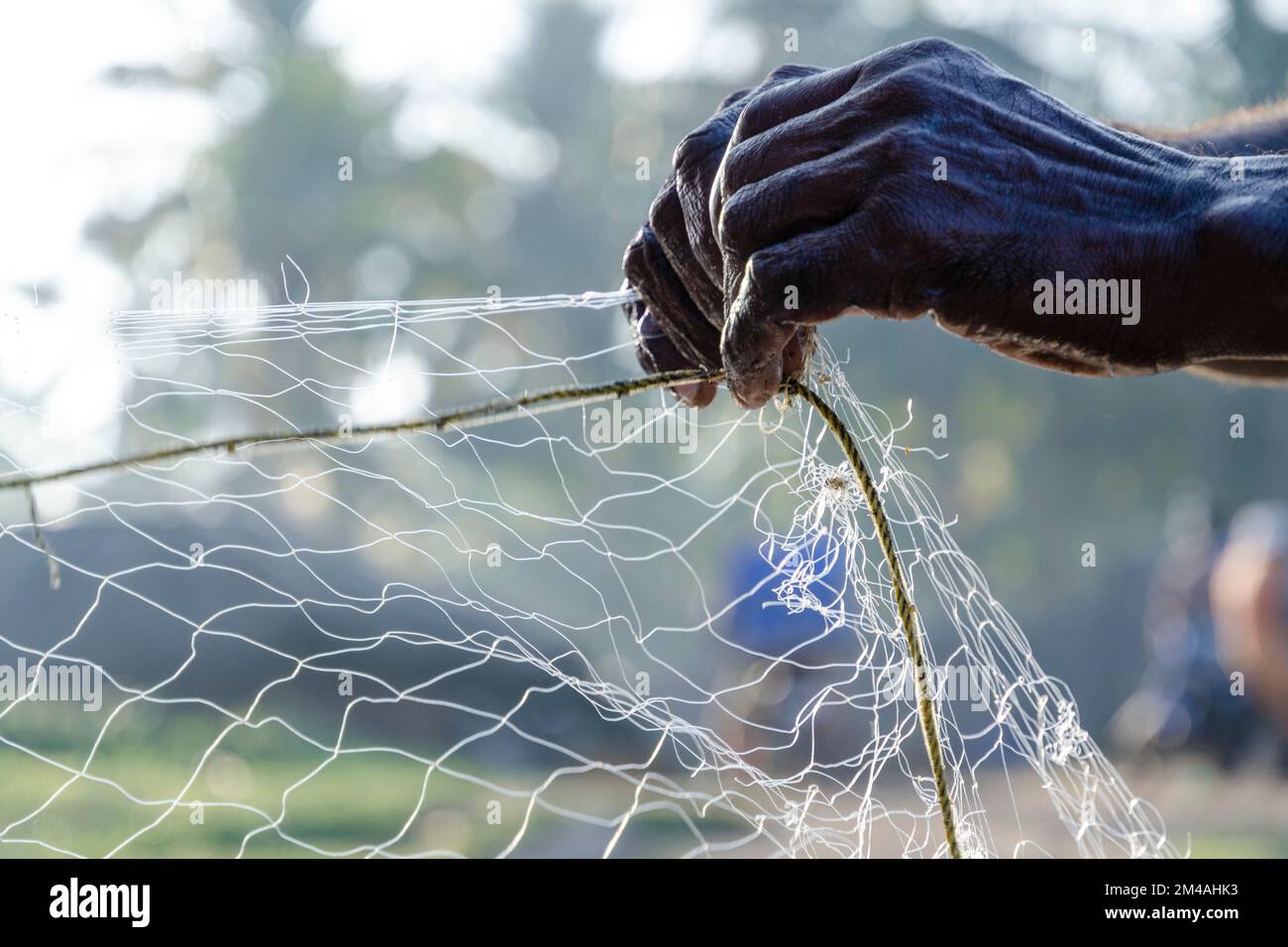 Fishing with the old methods is hard work and still practiced in the ...