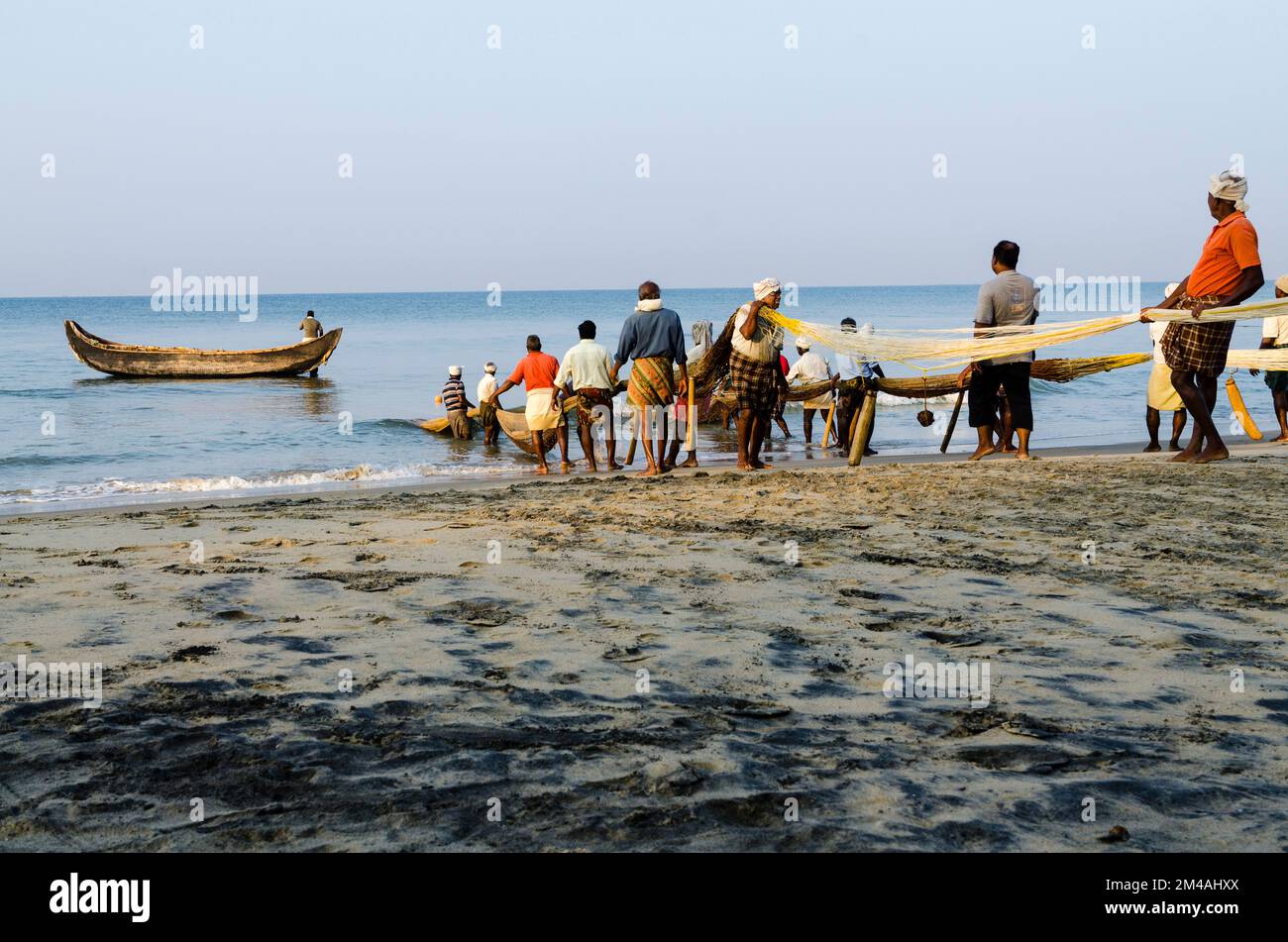 Fishing with the old methods is hard work and still practiced in the ...