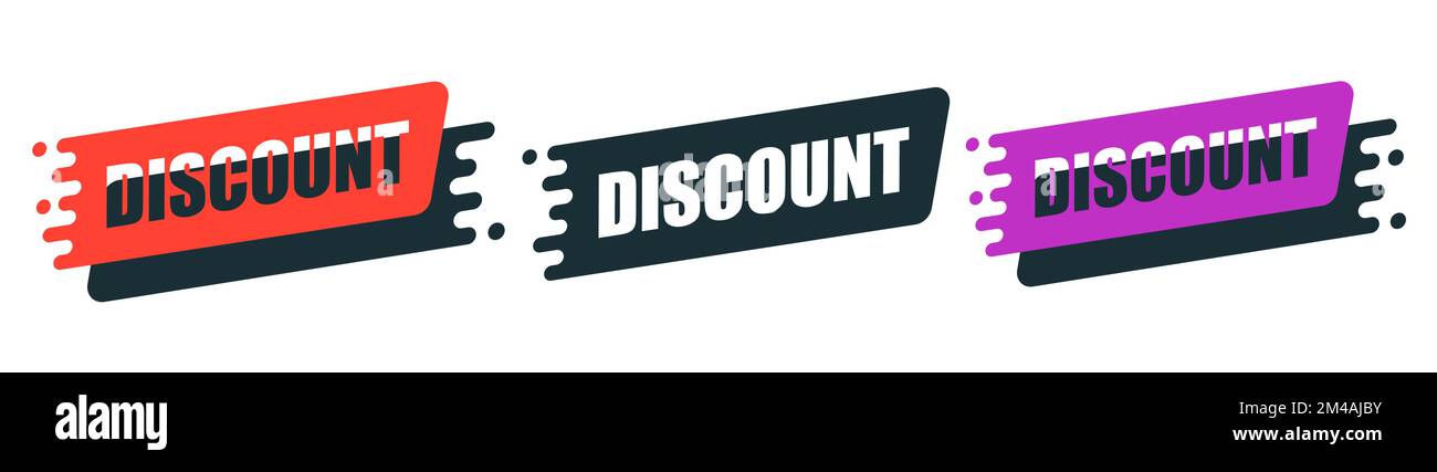 Design Price Tag Labels With Various Shapes Stock Vector Image & Art ...