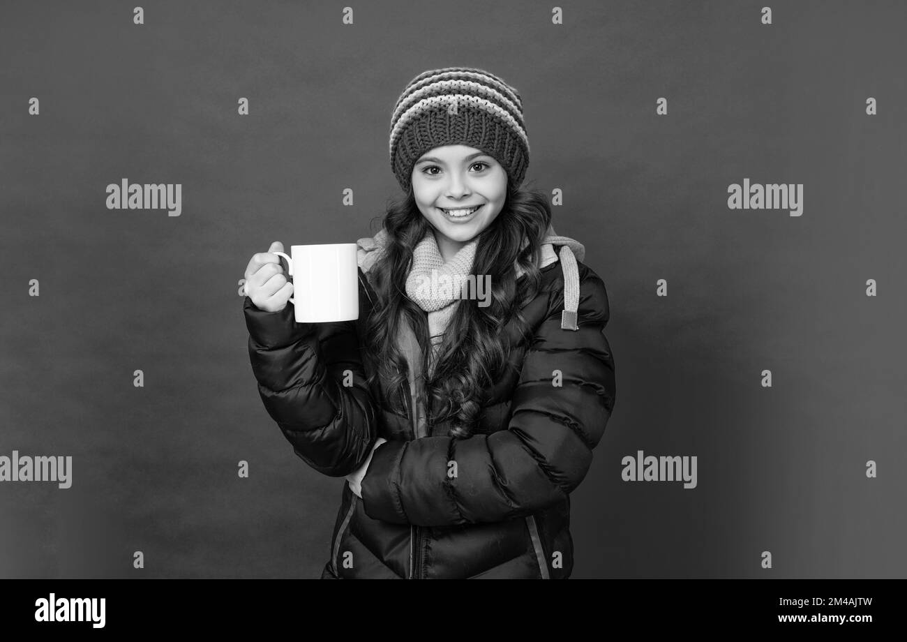 Stylish girl drinking coffee in Black and White Stock Photos & Images ...