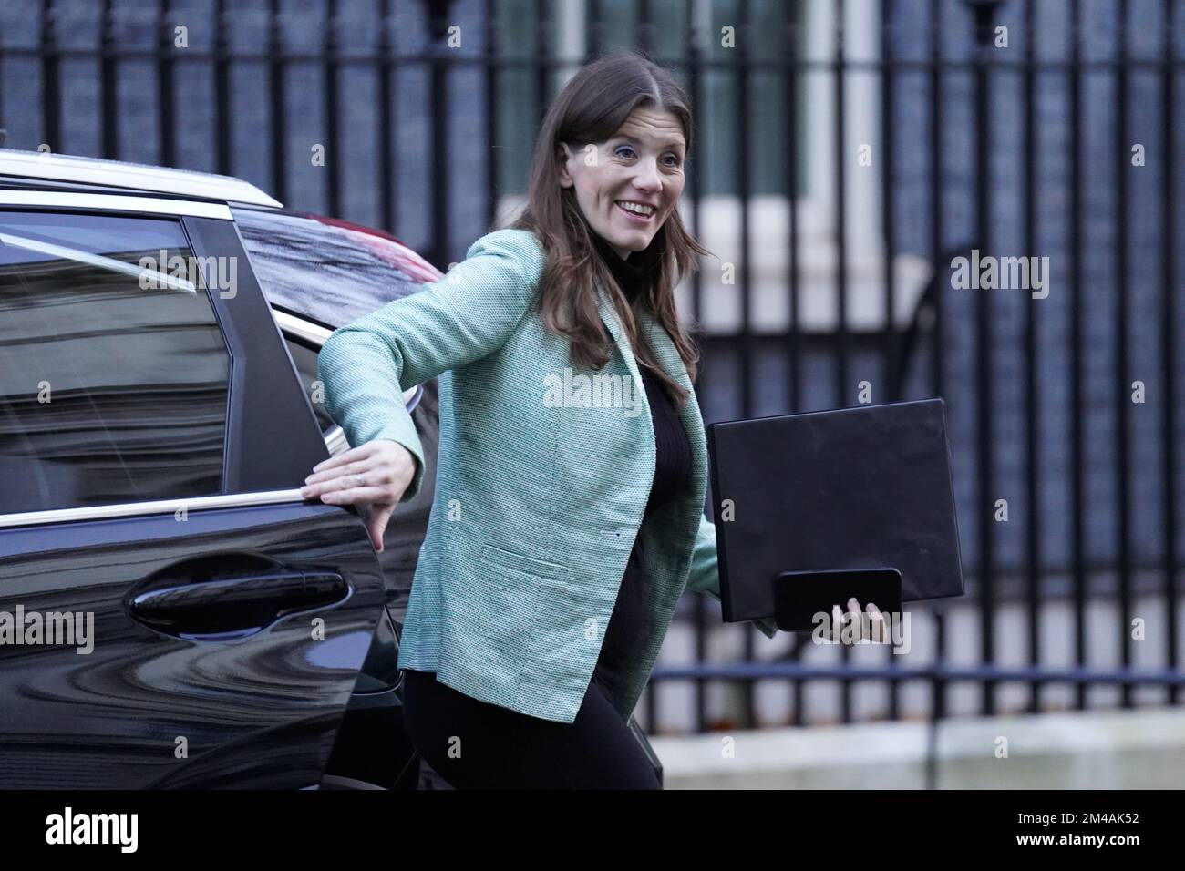 Culture Secretary Michelle Donelan arriving in Downing Street, London ...