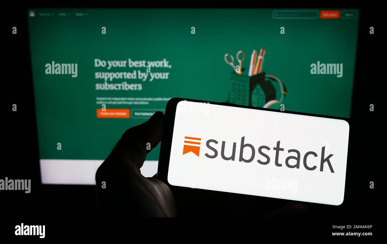 Substack logo hi-res stock photography and images - Alamy